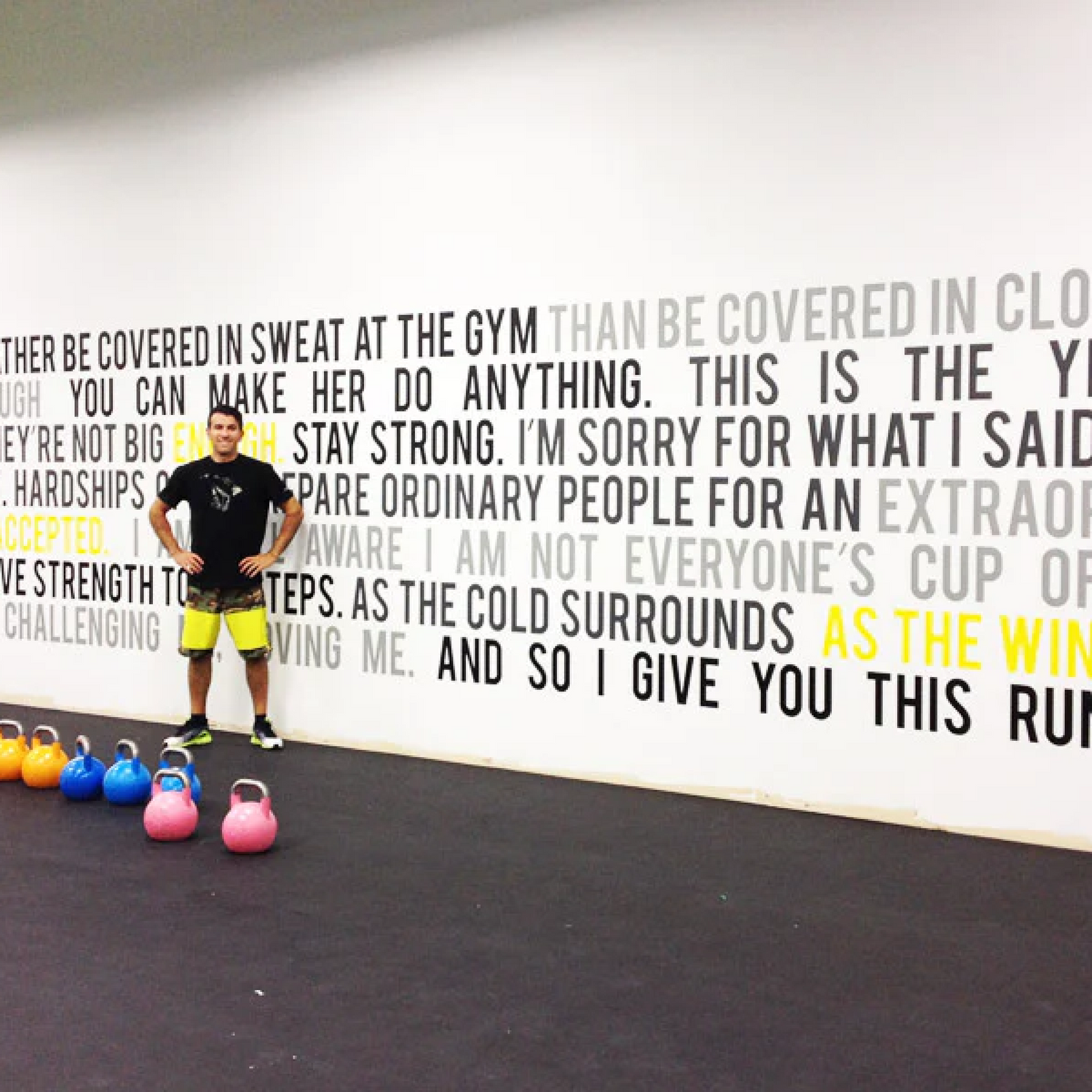 Empowering Gym Transformation with Urbanwalls Decals