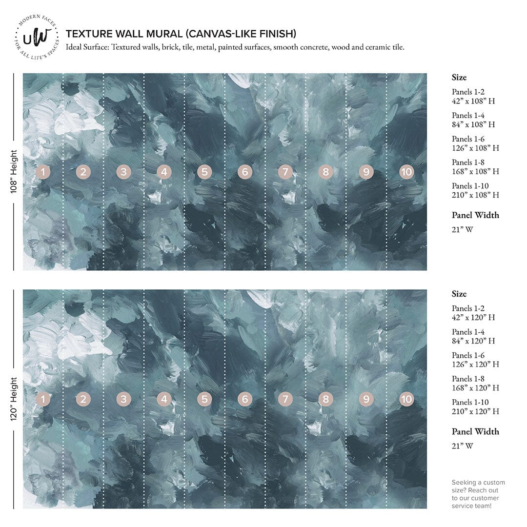 Capri High Tide Wall Mural | Spring collection Wallpaper | UrbanWalls ...