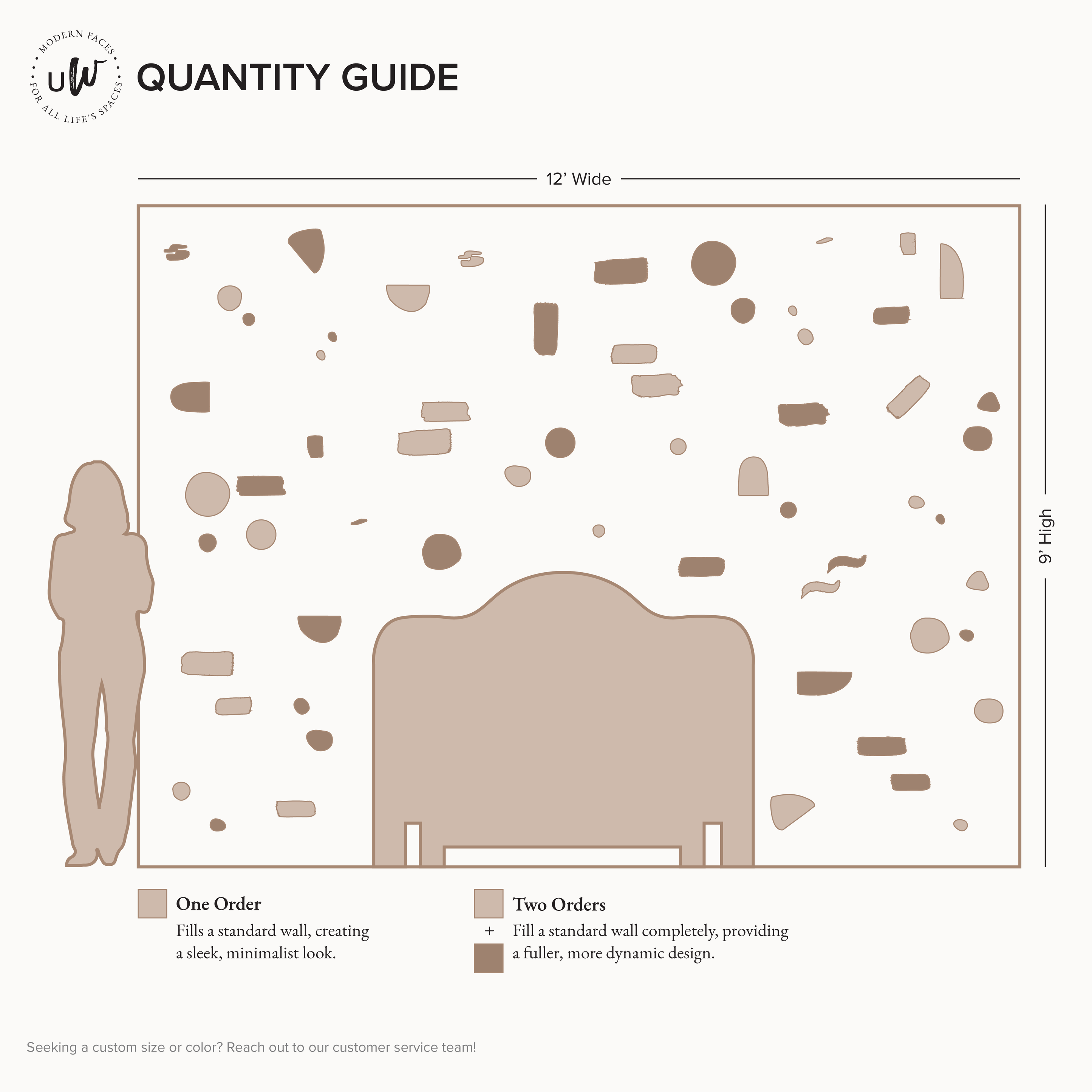 Mini Canyon Colors Wall Decals | Urbanwalls