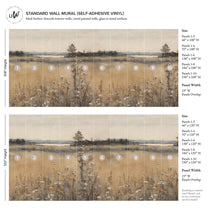 Riverside Meadows Wall Mural | Urbanwalls