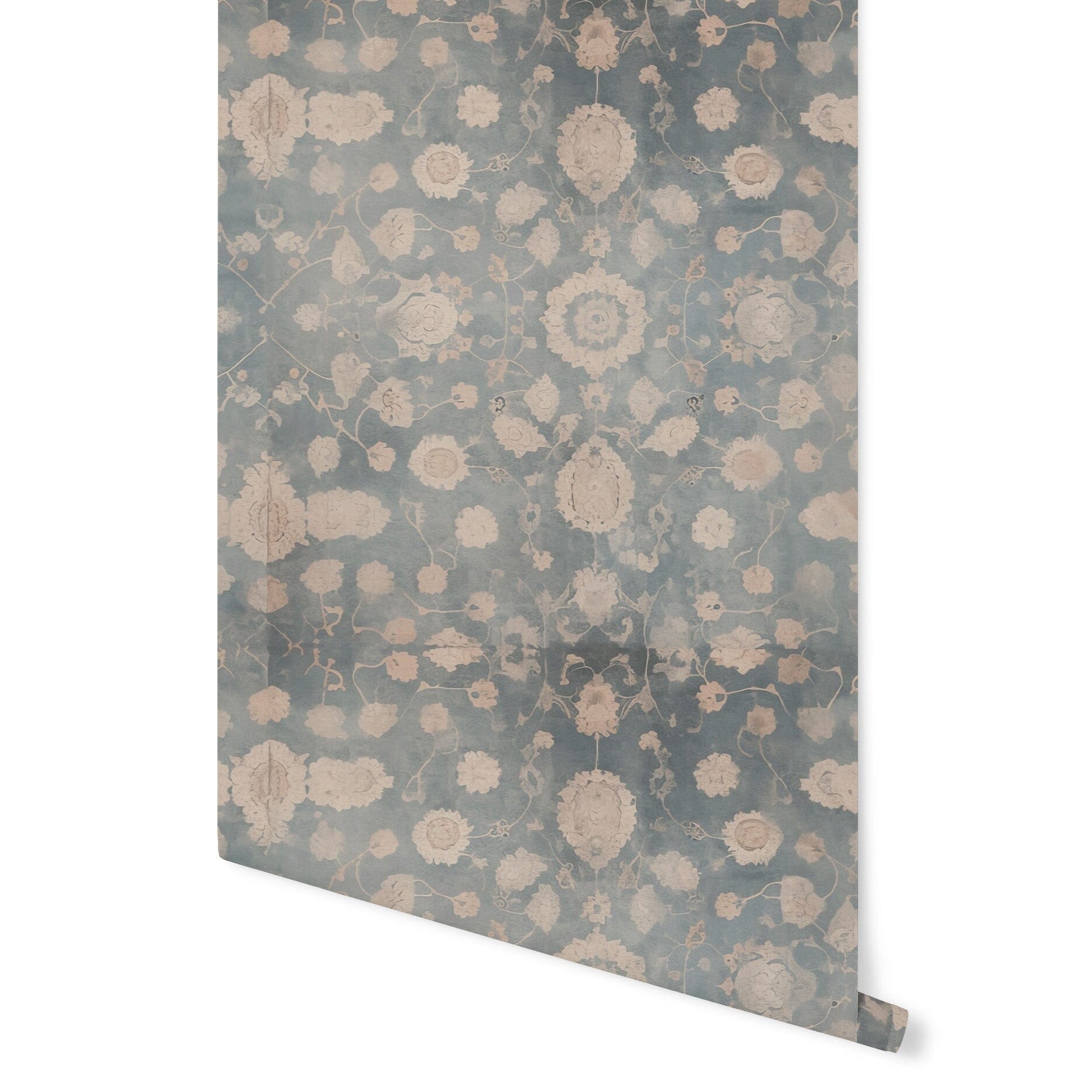 Discover Timeless Elegance: Blue Medallion Wallpaper | Heritage Luxury ...