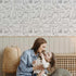 Elevate Your Space with Line Art Cat Wallpaper - A Purrfect Blend of ...