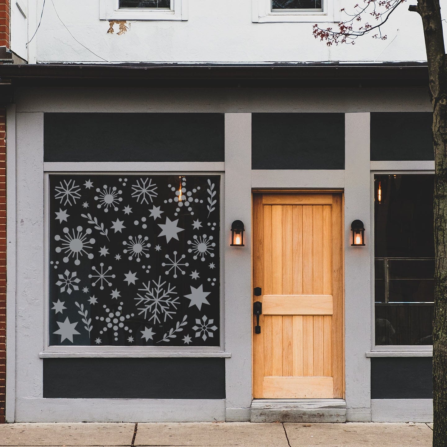 Christmas Cheer Window Decals | Holiday Decals | Urbanwalls ...