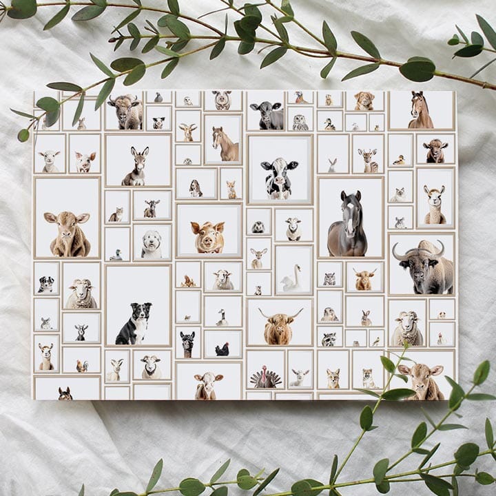 Unveil Timeless Elegance with Farm Animal Wallpaper – Urbanwalls