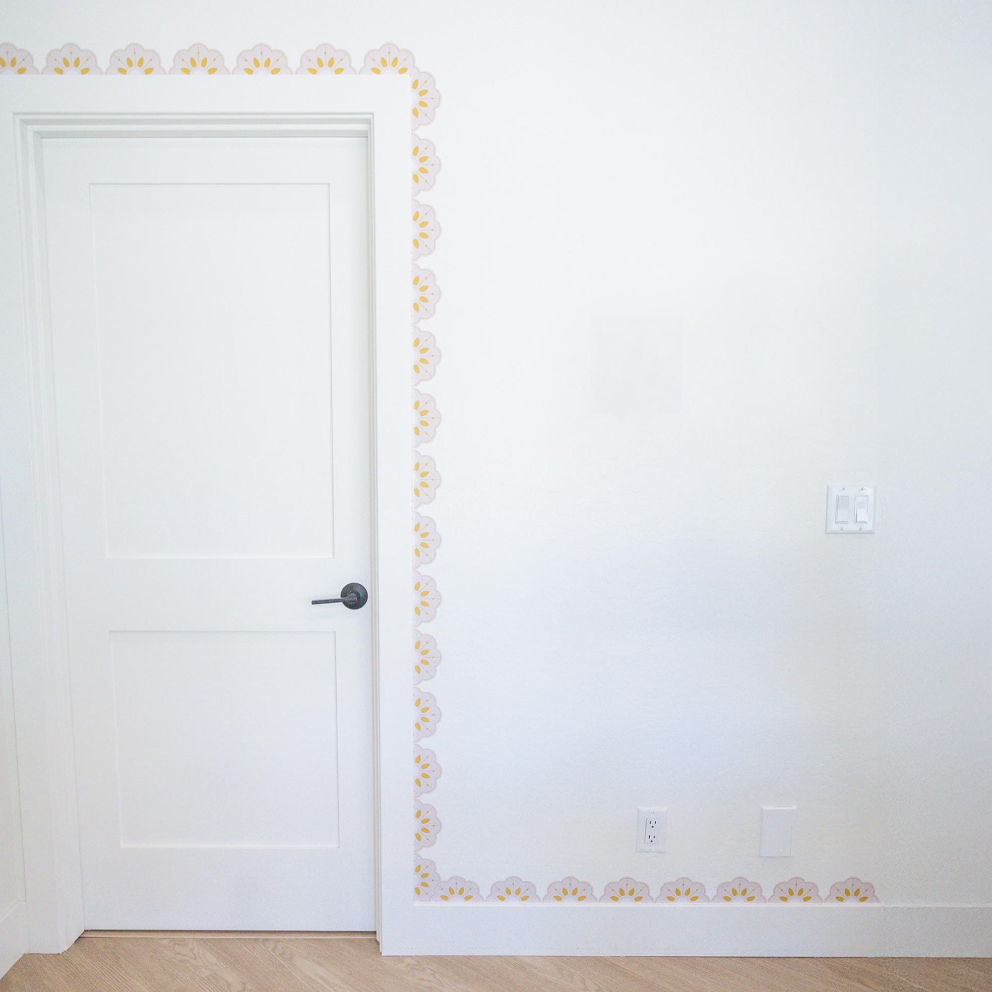 Fleur Scallop Wall Decals – Removable Vinyl for Nurseries & Playrooms ...