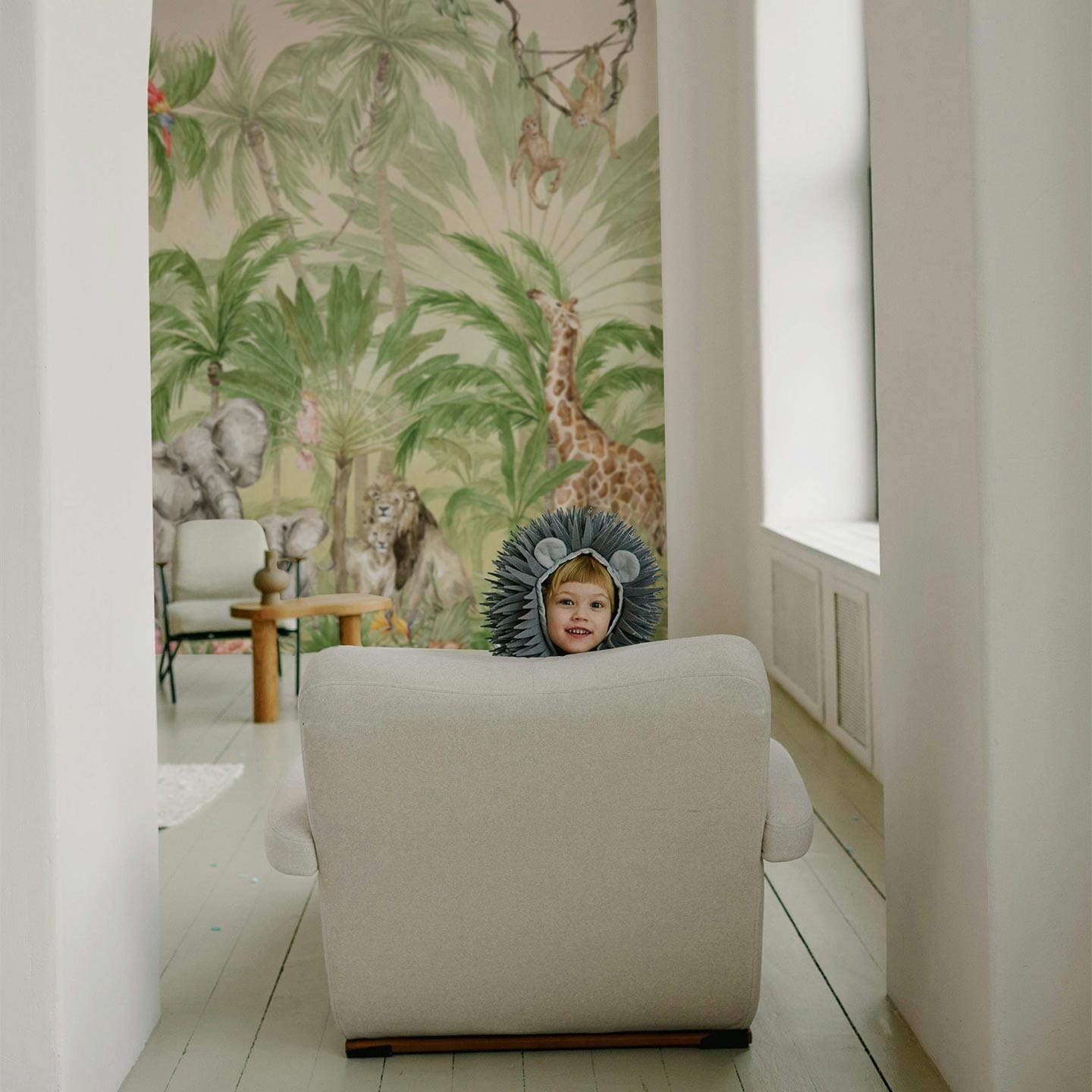 Unleash Adventure with Jungle Animal Wall Mural - Transform Your Space ...