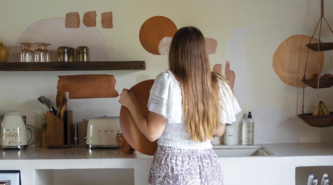 Blush Whimsy Daisy Wall Decals | Urbanwalls