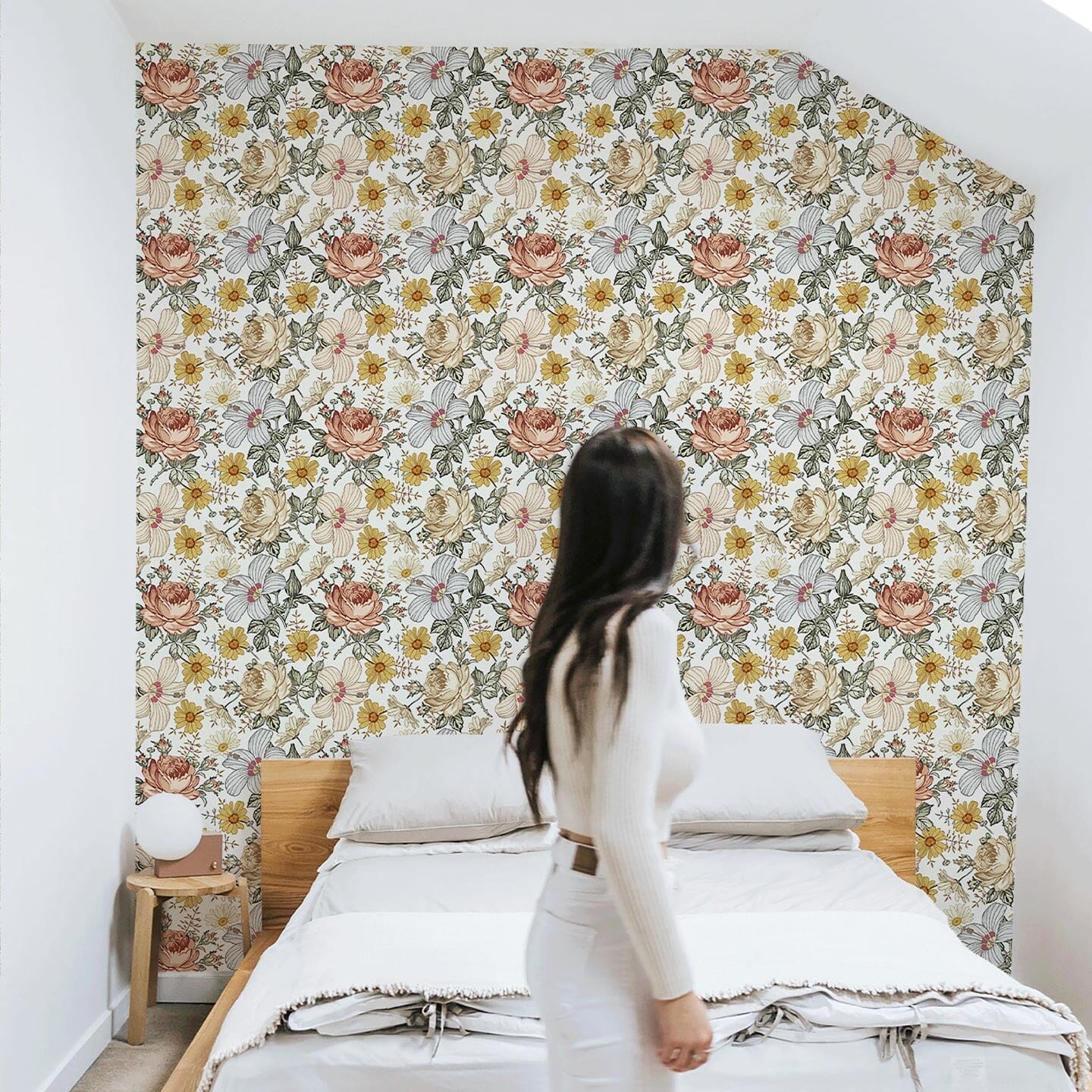 Prairie Floral Wallpaper | Urbanwalls