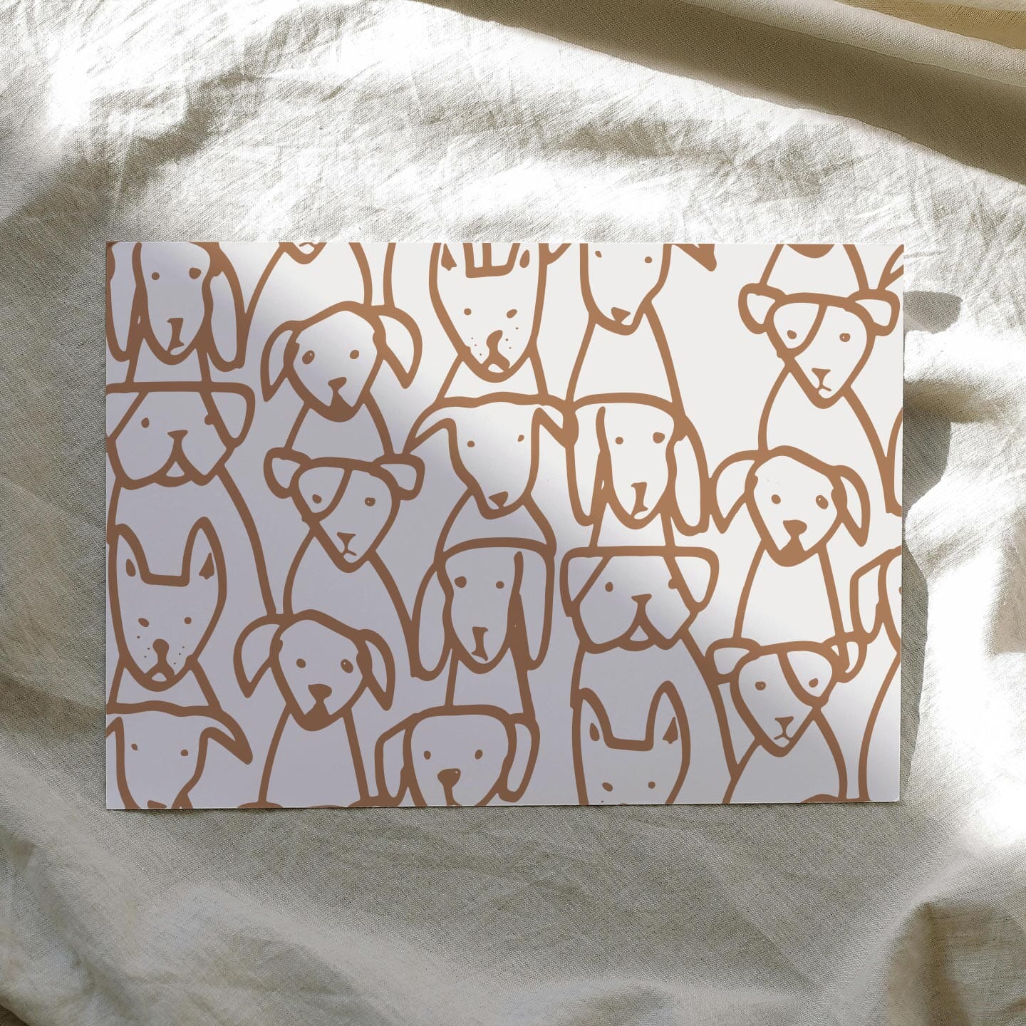 Transform Your Space with the Enchanting Puppy Wall Mural | Urbanwalls