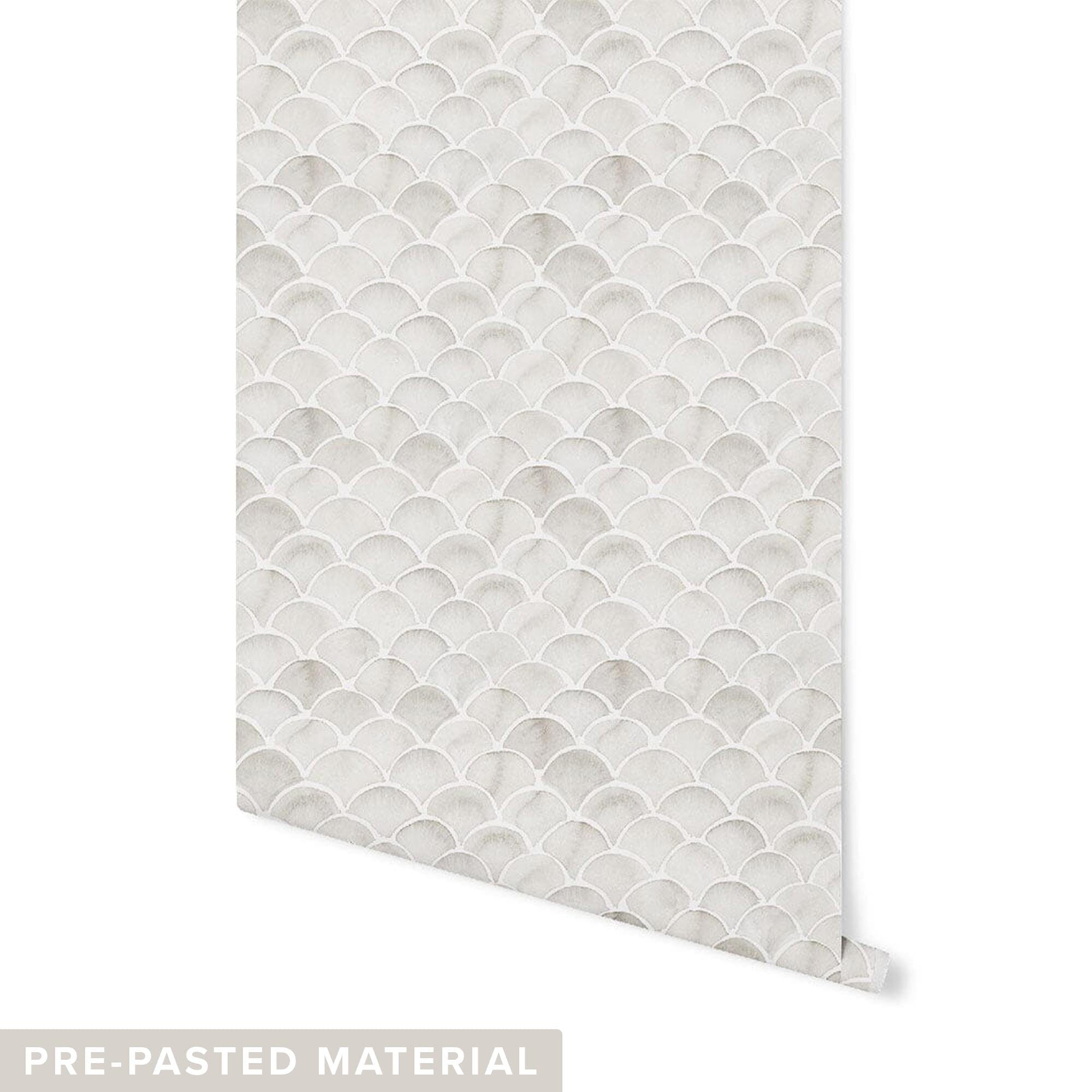 Scalloped Stucco Wallpaper | Saguaro Collection | Urbanwalls
