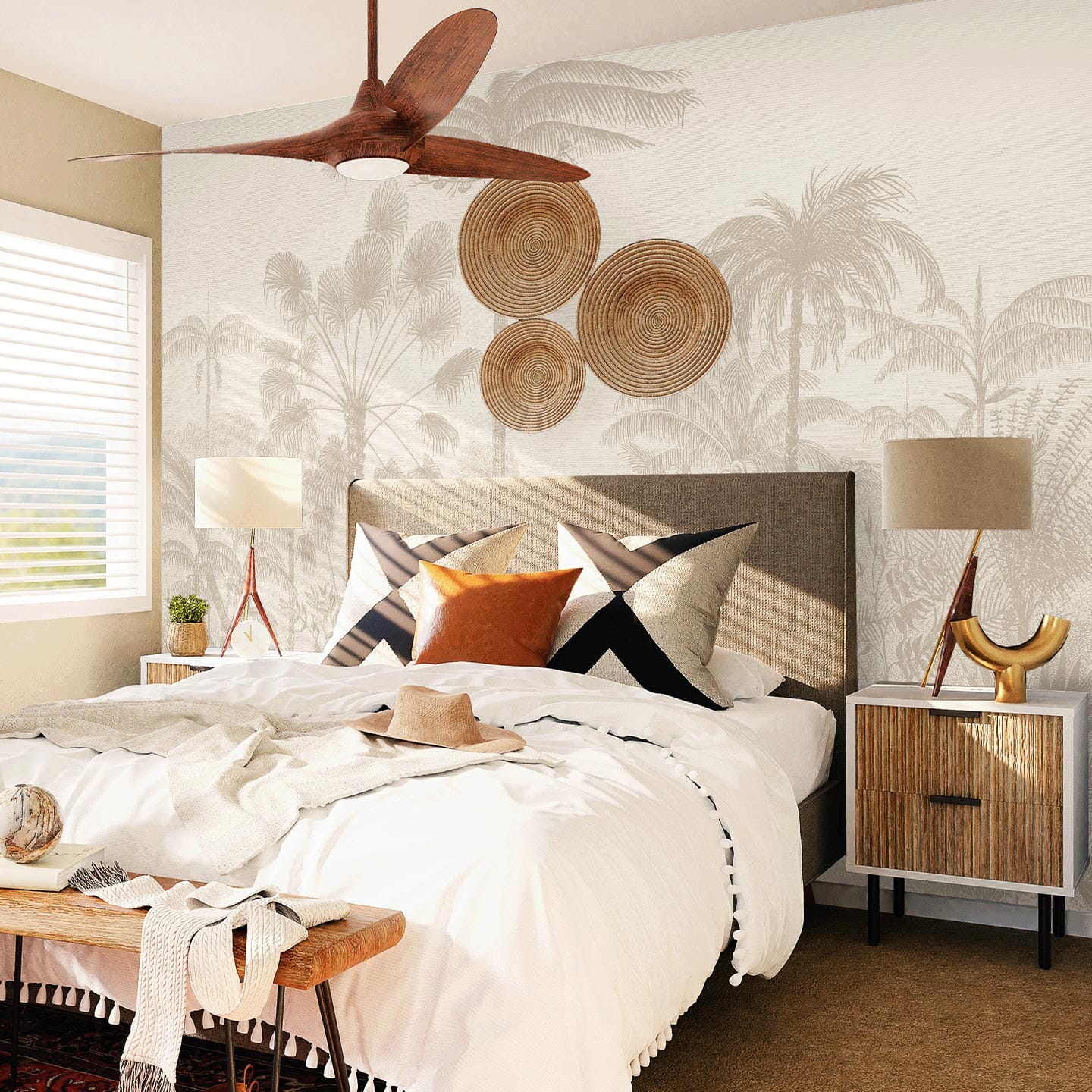Tropic Oasis Wall Mural | UrbanWalls – Urbanwalls