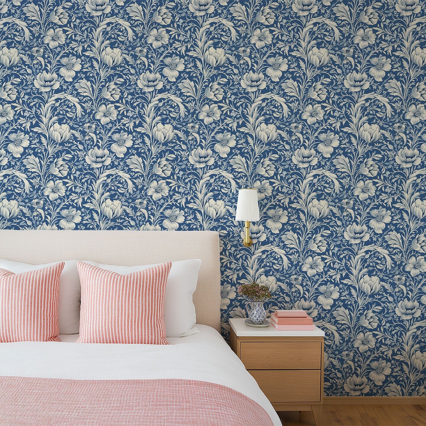 Velvet Bloom Wallpaper | Urbanwalls – Urbanwalls Inc.