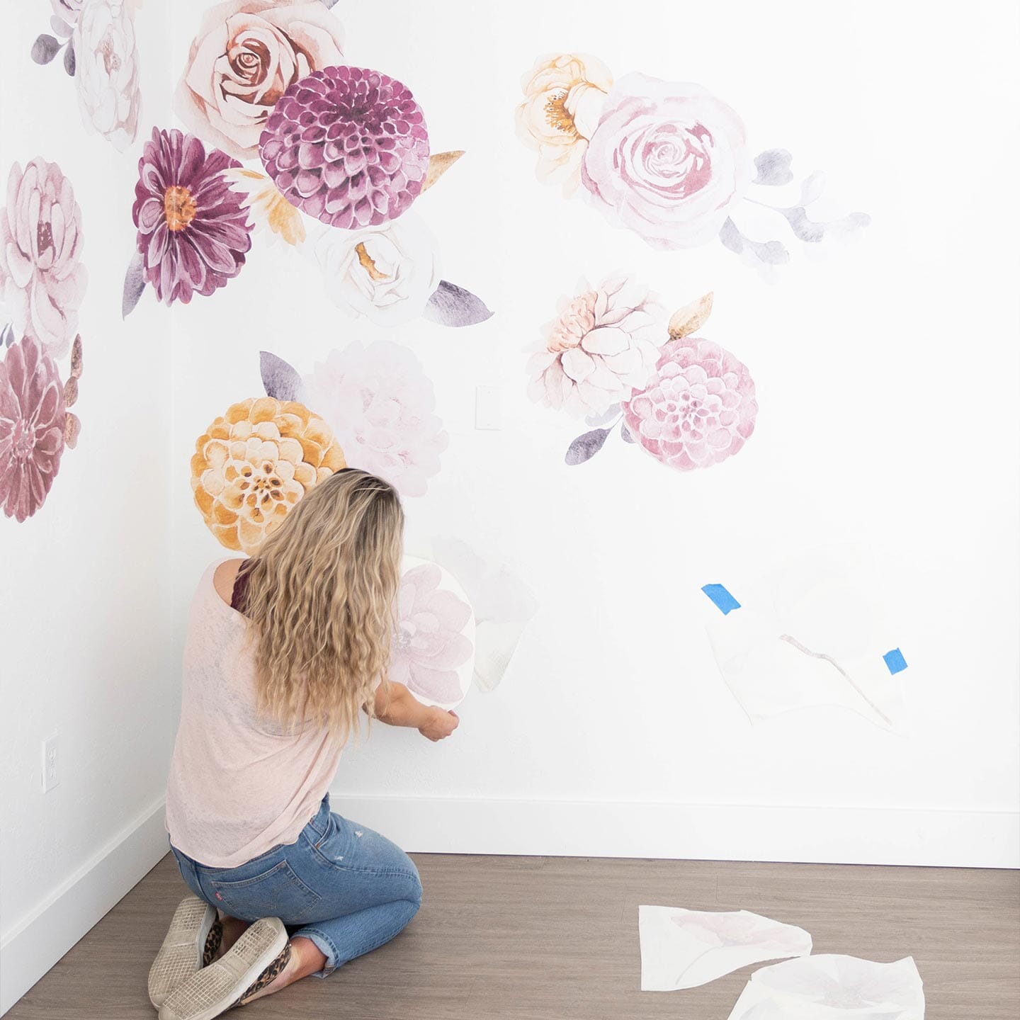 Victoria Florals Wall Decals | Urbanwalls