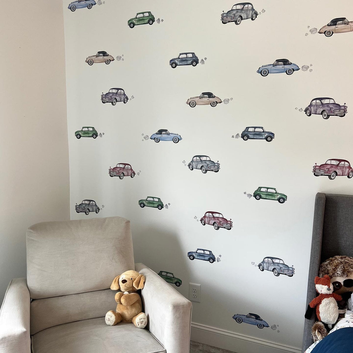 Vintage Car Wall Decals | Urbanwalls