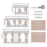 Vintage Floral Window Decals – Urbanwalls