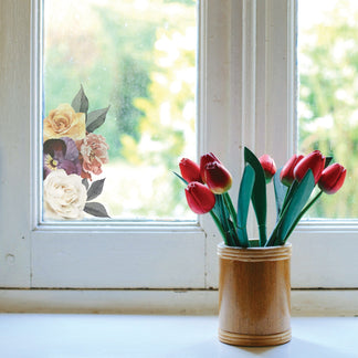 Vintage Floral Window Decals – Urbanwalls
