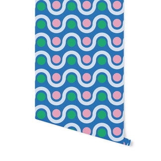 Wave Hello Wallpaper | Trendsetter Collection | Urbanwalls