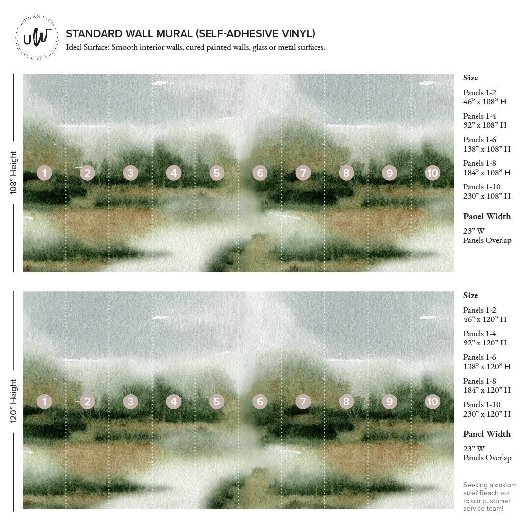 Western Summit Wall Mural | UrbanWalls – Urbanwalls