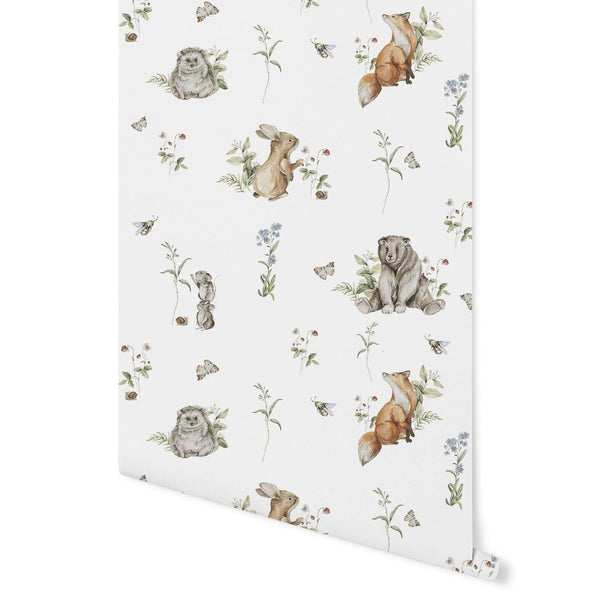 Woodland Animal Wallpaper - Create a Whimsical Forest Sanctuary for ...