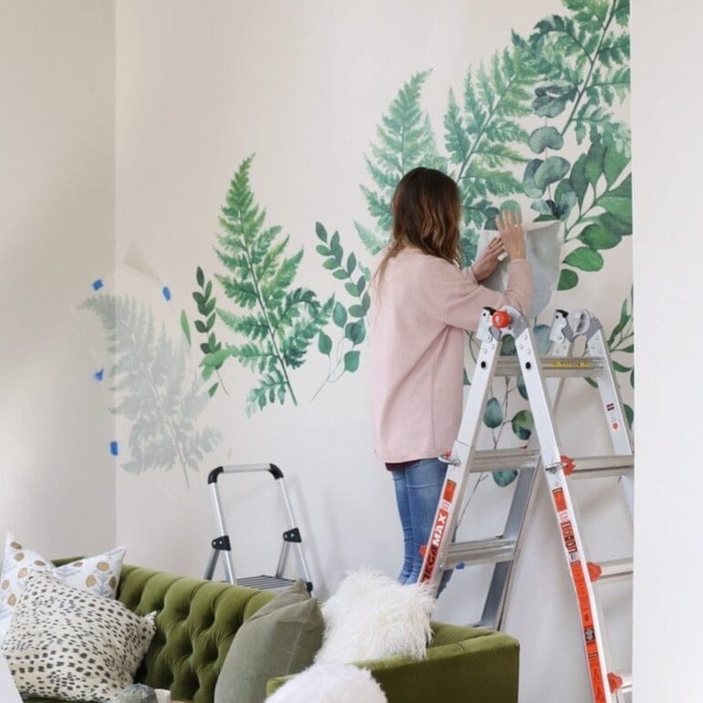 Ferns & Eucalyptus Wall Decals s | Urbanwalls