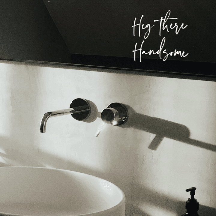 Hey There Handsome Mirror Decal - Mirror Decals | Urbanwalls ...