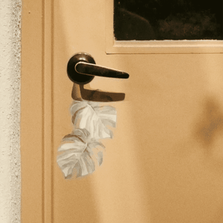 Monstera Leaves Wall Decals | Urbanwalls