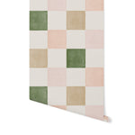 Checkered Wallpaper | Urbanwalls – Urbanwalls Inc.