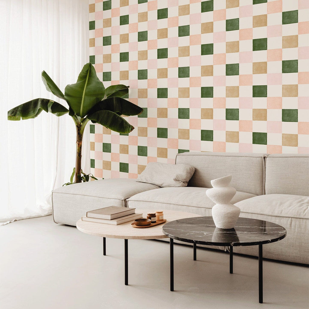 Checkered Wallpaper | Urbanwalls