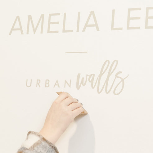 Custom Logo Wall Decal | Urbanwalls