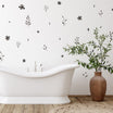 Inked Florals Wall Decals | Urbanwalls