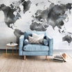 Painted World Map Wall Mural | Spring collection Wallpaper | UrbanWalls ...